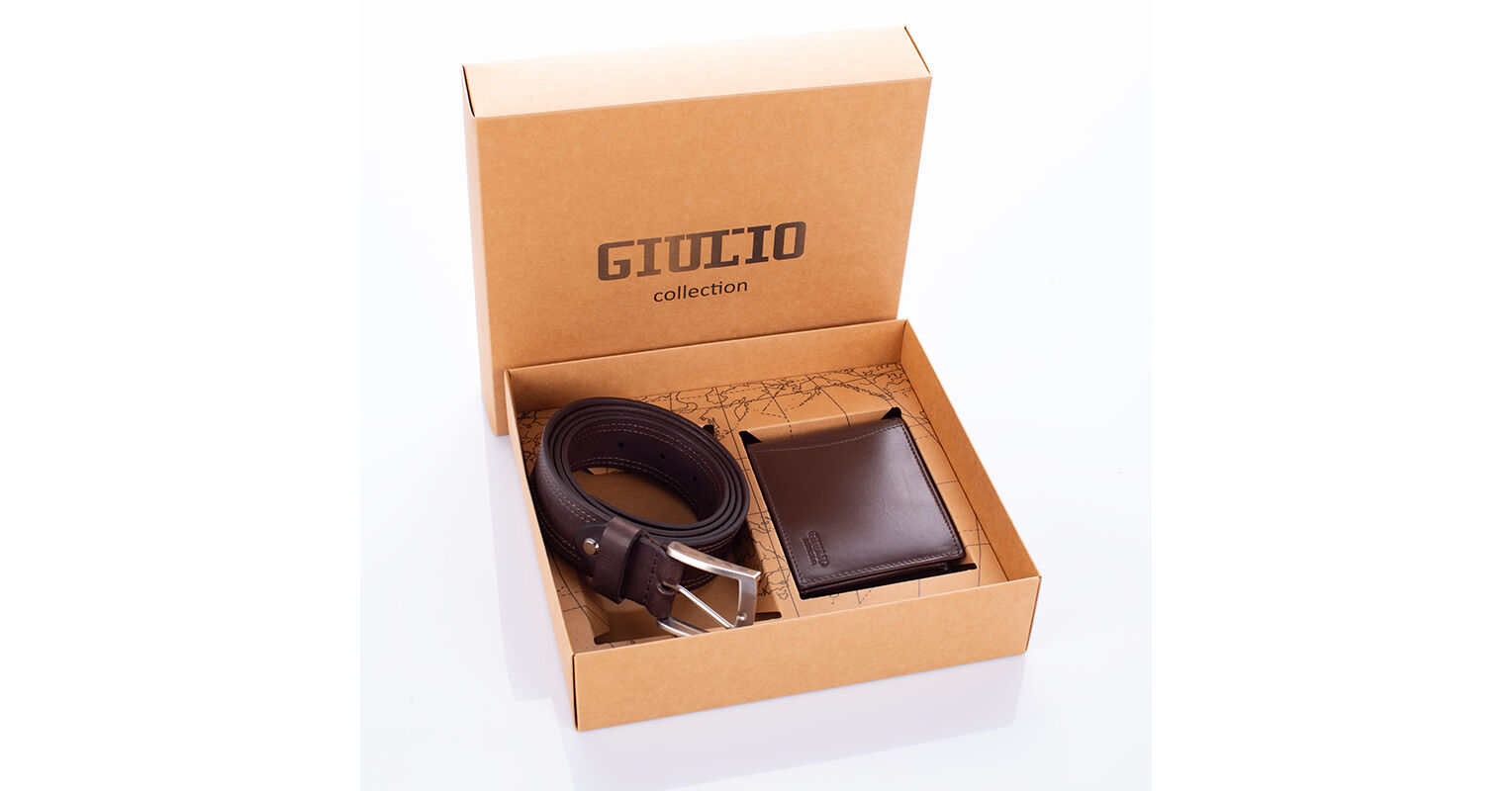 GIULIO pénztárca és öv ajándékcsomag - Giulio férfi pénztárcák - Etáska ...