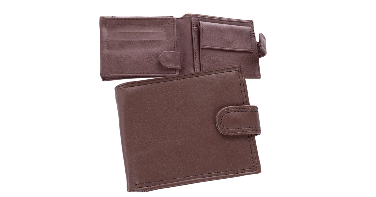 GIULIO férfi pénztárca barna színben díszdobozban - Giulio férfi ...