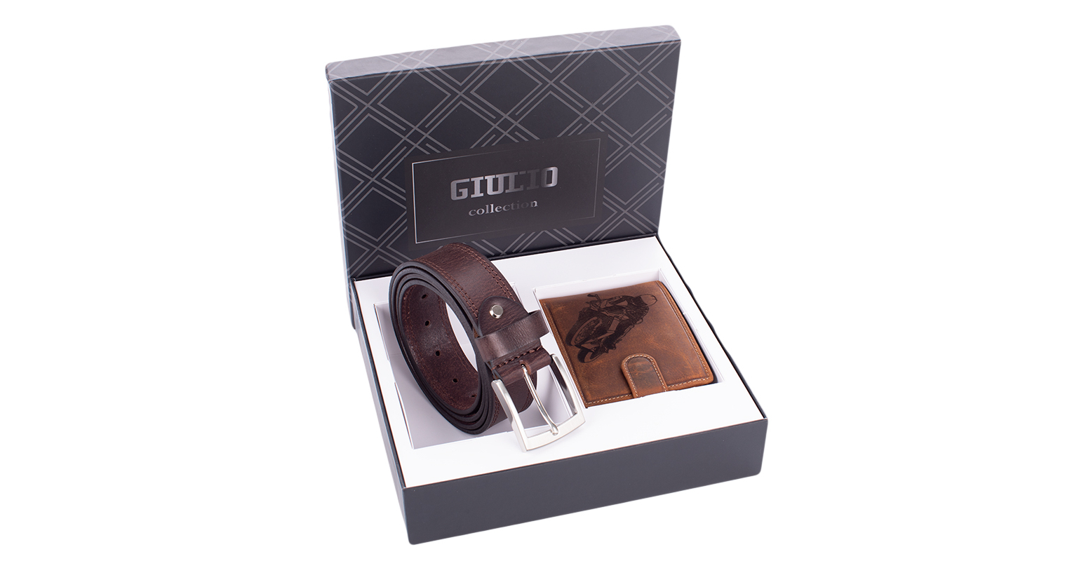 GIULIO motoros pénztárca és öv ajándékcsomag - Táska - Etáska ...